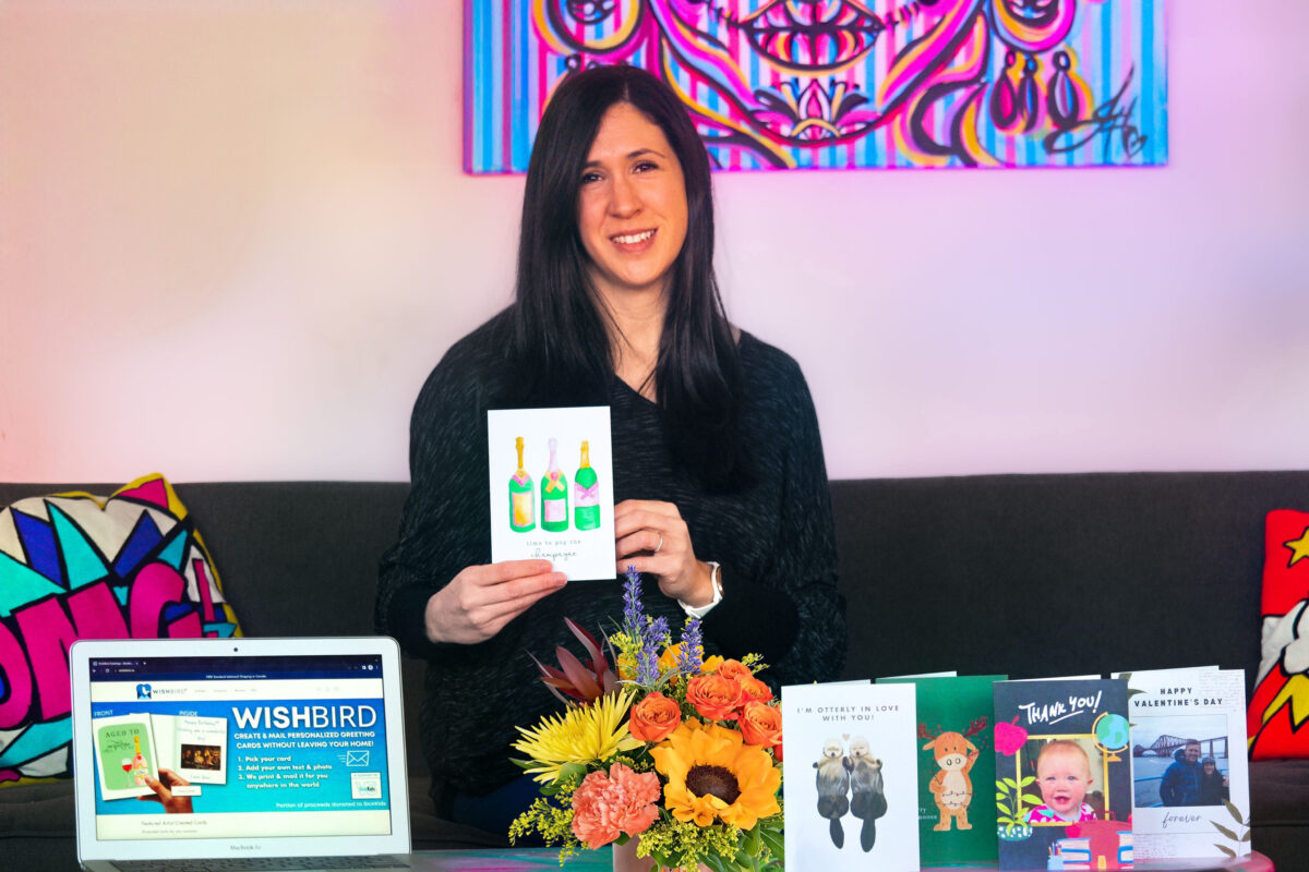 Meet Laura Thomson, Founder of WishBird Greetings
